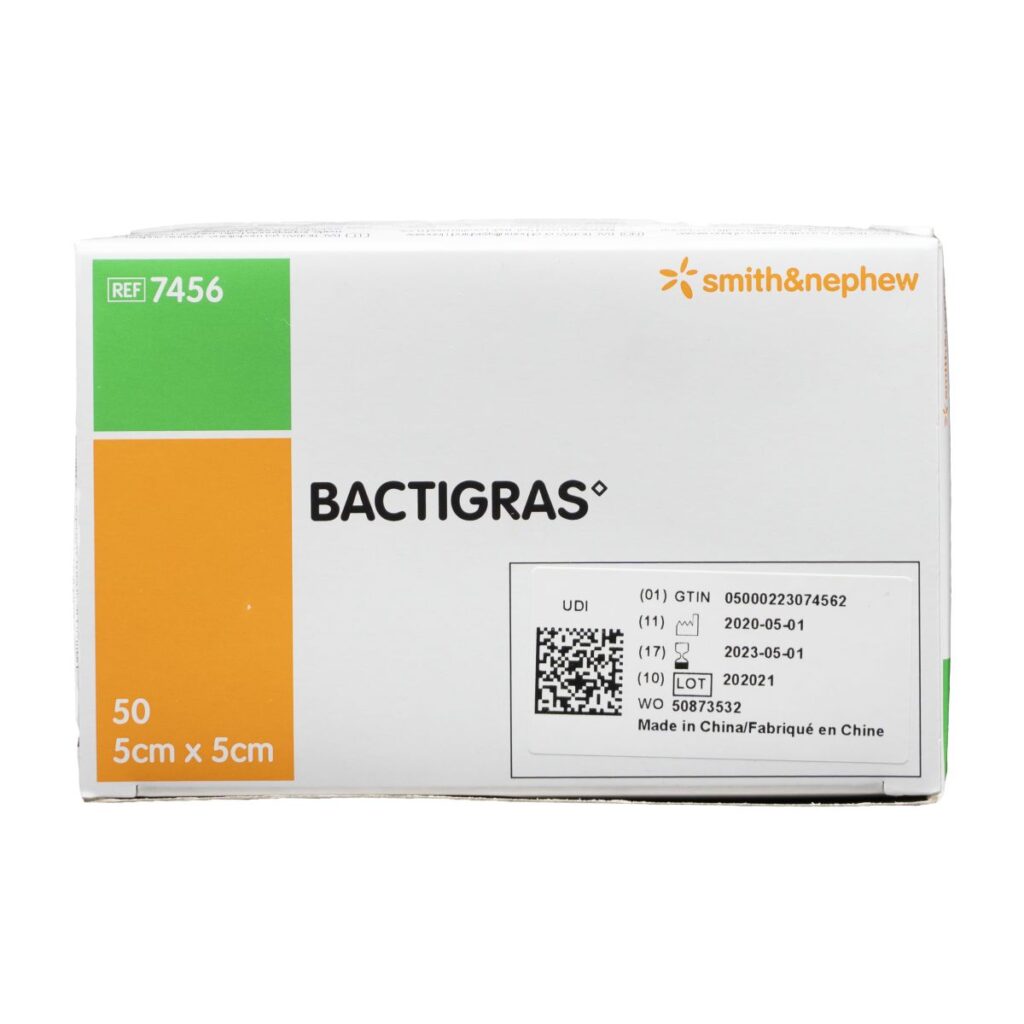 Smith & Nephew Bactigras Jałowy opatrunek z chlorheksydyną ...